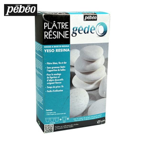 Pebeo 多目的塗料|特長:水と混ざりやすく、攪拌時間が短いので作業性に優れています。 攪拌した石膏は滑らかで、気泡も入りにくく、型に流し易い。 1KGで、5cm四方の成形物を約12個作ることができます。