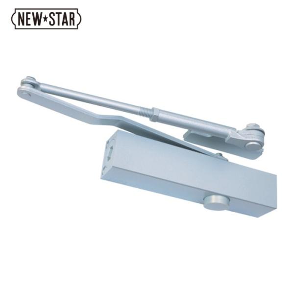 NEW STAR ドアクローザ|特長:他社メーカー含め、数種類のドアクローザを同じ取付ネジ位置で交換出来ます。