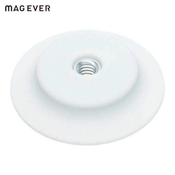MAGEVER ネオジム磁石|特長:ネオジム磁石にシリコン素材の羽根を付けた、まったく新しいマグネットマウント「マグプラス+」です。 磁石周囲の羽根の効果により吸着力がアップ。 横からの力に強く外れにくく、耐荷重は約4。