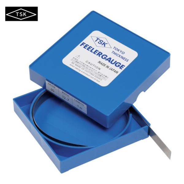 TSK フィラーゲージ|特長:単一のすきまの連続測定使用に便利です。 主に自動車エンジン、その他内燃機の組立並びに調整用として使用できます。