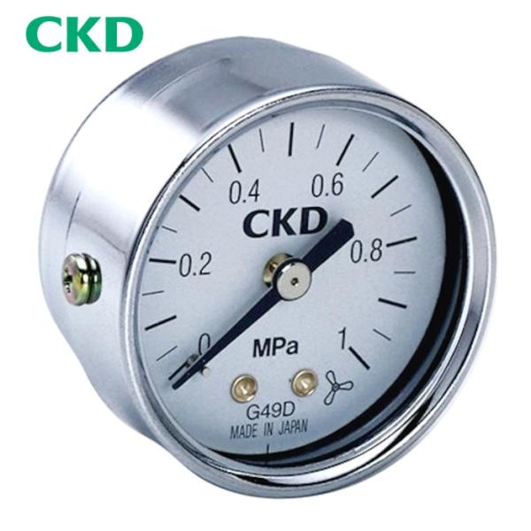 CKD 小型圧力計|特長:汎用圧力計です。