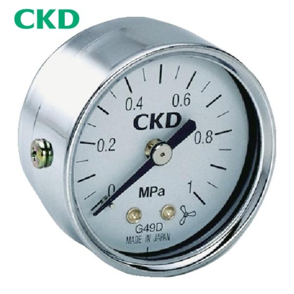 CKD 小型圧力計|特長:汎用圧力計です。