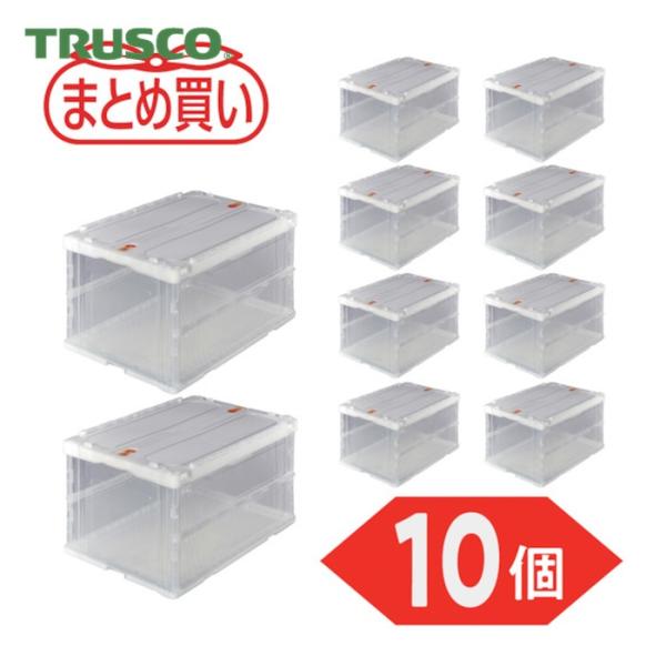 ・人気の折りたたみコンテナをまとめてお安くいたしました。・商品や部品・備品の配送および保管・管理。・工場の保管、運搬用に・容量(L):76・色:透明・外形寸法(mm)間口:649・外形寸法(mm)奥行:439・外形寸法(mm)高さ:340・...