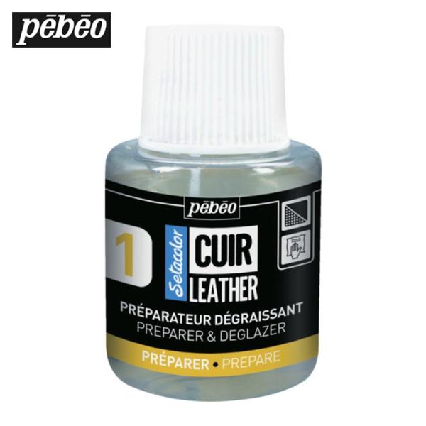 Pebeo 多目的塗料|特長:革の表面にコーティングしている油脂を取り除く為の脱脂剤です。 この下地処理によって、ペイントと革の接着力が格段に高まります。 (注)デグレイザー(下準備用 脱脂剤)メディウムは、引火性の強い製品に該当するため、...