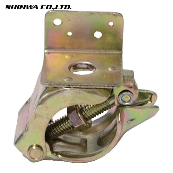 信和 単管オプション|特長:垂木と48。 6の単管パイプをつなぐクランプです。 直交タイプです。