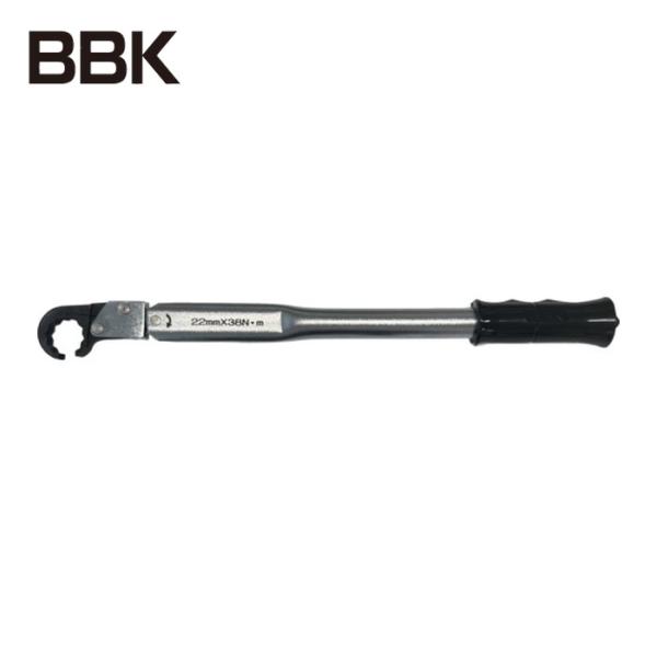 BBK トルクレンチ(単能形)|特長:ロングタイプなので力の入らない箇所や、力の弱い方におすすめです。 規定トルク値まで締め付けるとカチッと音がして、首が折れます。 ラチェット式のためトルクレンチをナットから外さずにフレアナットの締付が可能です。
