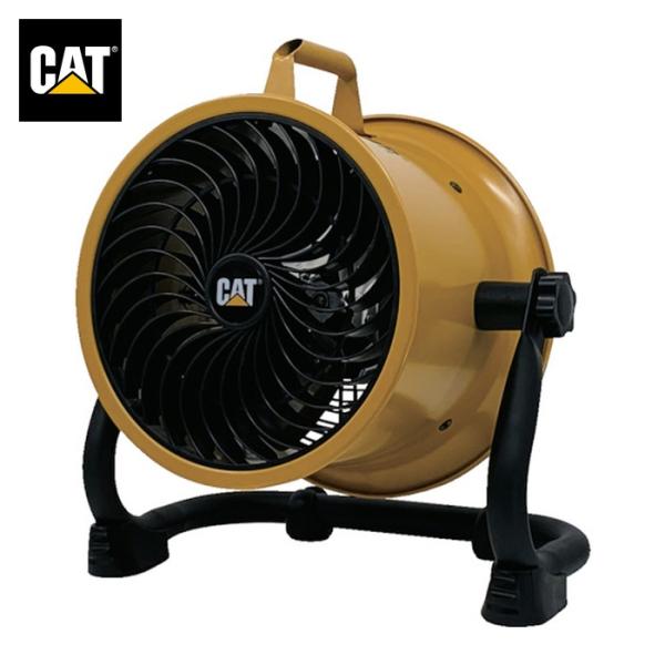 CAT 大型工場扇|特長:全閉式ACモーターのサーキュレーターです。 使用環境に合わせた4段階の風量調整が可能です。 耐久性の高いアルミハネです。