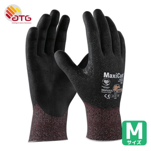 エーティージー 特殊繊維手袋|特長:特許取得のマイクロ発泡ニトリルコーティングは熱と蒸れを360°全方向から放出し、手の温度を最適に保ちます。 マキシカット[[R上]]・ウルトラ[[TM上]]は薄さ・快適性・耐久性を高めており、耐切創手袋で...