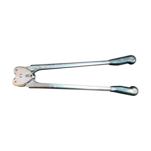 特長●帯鉄用の封緘機です。●部品の交換も容易に出来ます。●厚さ０．８ミリまでの帯鉄に使用できる様に強力に主要部分が全て特殊熱処理が施され、耐久性、耐摩耗性に優れています。