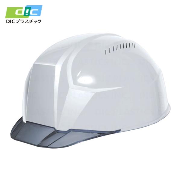 DIC 透明バイザーヘルメット|特長:圧倒的な軽さと強さを兼ね備えた「軽神」シリーズの透明バイザー仕様です。