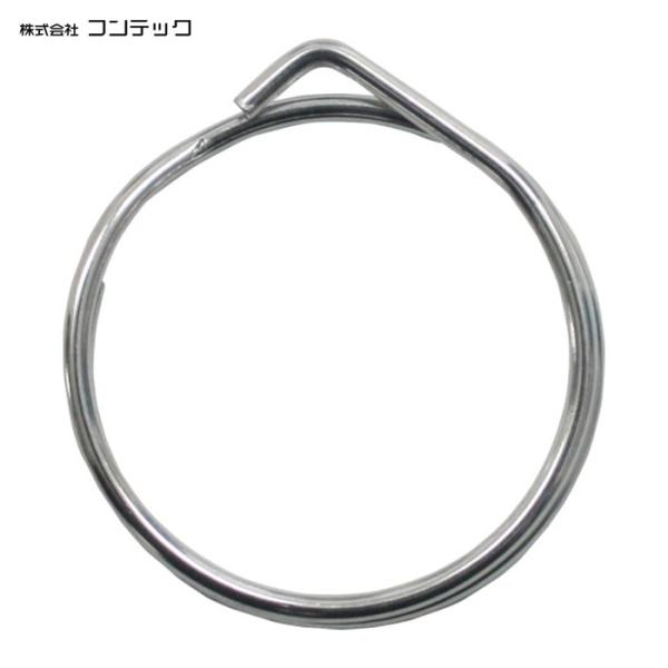 KONTEC リング|特長:誰でも簡単に取り外しができるキーリングです。