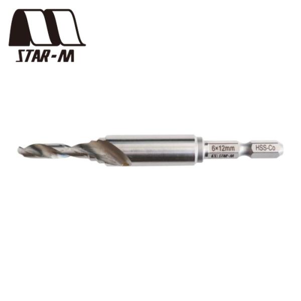 スターエム ステップドリル(六角軸タイプ)|特長:2種金属線ぴへの穴あけに最適です。