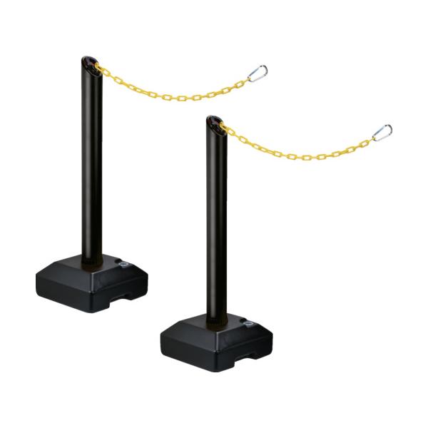 特長●本体ポールには8.5mのプラチェーンを内蔵しています。●注水ウエイトは安定感があり、取手付で移動も簡単です。●チェーンロックスライダーでチェーン長さを任意の長さで固定できます。●最長8.5ｍのロングストロークで広い間口の規制が可能です...