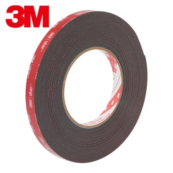 3M 工業用・プロ用両面テープ|特長:高い柔軟性を持ち、凹凸に追従しながら、粗面も強力に接着します。 ネジや溶接を代替可能な、超強力両面テープです。