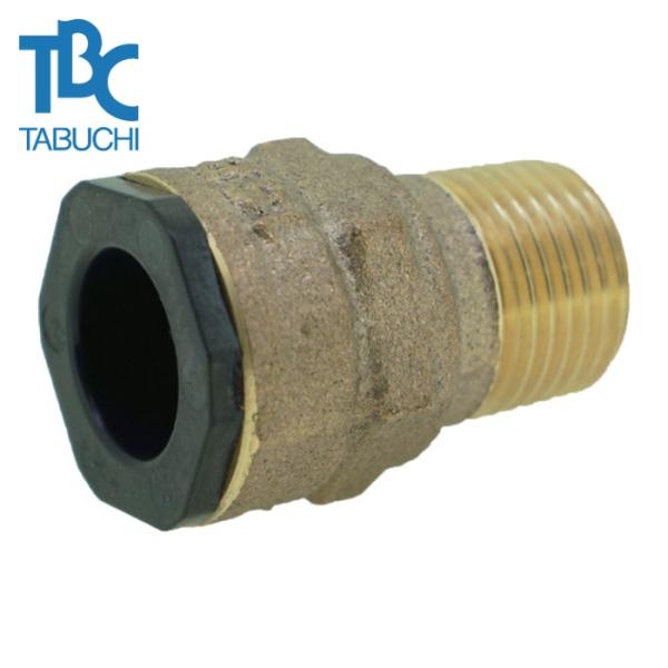 TBC 水道配管用品|特長:建築用銅管をワンタッチで接続できる継手です。 施工の際は施工要領書をよく読んでから施工してください。 銅管側の施工の際は、専用の標線ゲージを使用して標線をマーキングし、挿入不足がないかを確認してください。