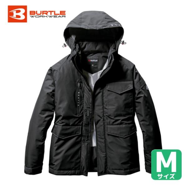 BURTLE 防寒ジャケット|特長:2レイヤー高密度リップクロスを使用することで、耐水性、透湿性、防風性、撥水性すべてを網羅しています。 ライムリフレクター(反射材)を袖に配備し夜間の視認性をUPしています。