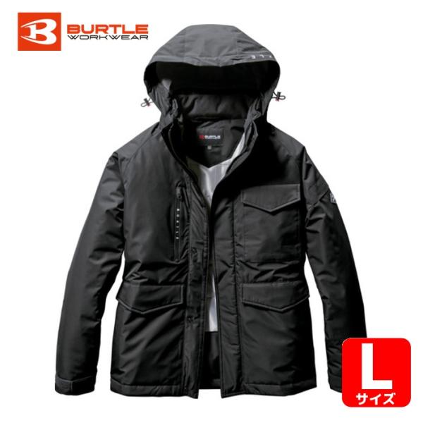 BURTLE 防寒ジャケット|特長:2レイヤー高密度リップクロスを使用することで、耐水性、透湿性、防風性、撥水性すべてを網羅しています。 ライムリフレクター(反射材)を袖に配備し夜間の視認性をUPしています。