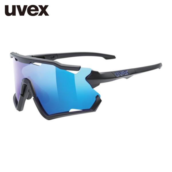 UVEX 機能グラス(サングラス)|特長:上下のフレームは着脱可能で3つのスタイルが楽しめます。 レンズ内側には曇り止めコーティングが施されています。 調整可能なノーズパッドにより快適なフィッティングが得られます。