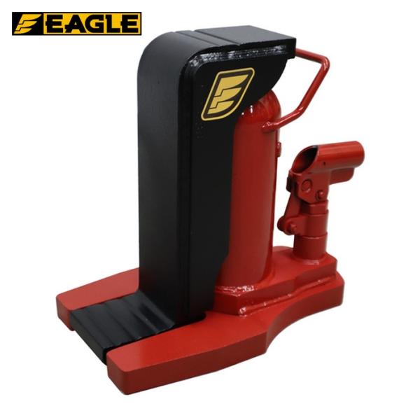 イーグル 爪付ジャッキ|特長:「安全性」「高い作業効率」「耐久性」を備えた油圧爪付ジャッキです。 爪部でも頭部でも持ち上げることができるため、通常の油圧ジャッキと比べて、幅広い作業に応用できます。 オーバーロードによるジャッキの破損を防ぐた...