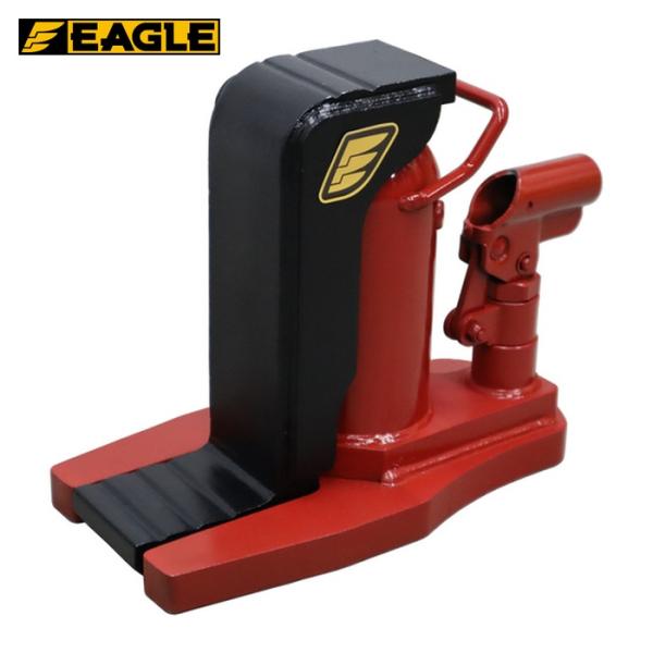 イーグル 爪付ジャッキ|特長:「安全性」「高い作業効率」「耐久性」を備えた油圧爪付ジャッキです。 爪部でも頭部でも持ち上げることができるため、通常の油圧ジャッキと比べて、幅広い作業に応用できます。 オーバーロードによるジャッキの破損を防ぐた...