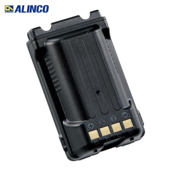 ALINCO トランシーバー用オプション|特長:大容量タイプのリチウムイオンバッテリーです。 約21時間の運用が可能です。 (バッテリーセーブON時)。