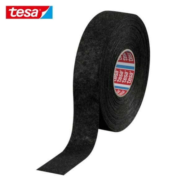 tesa 仮止め・結束テープ|特長:ノイズを軽減させる効果があります。 耐摩耗性に優れます。 耐引裂き性に優れます。