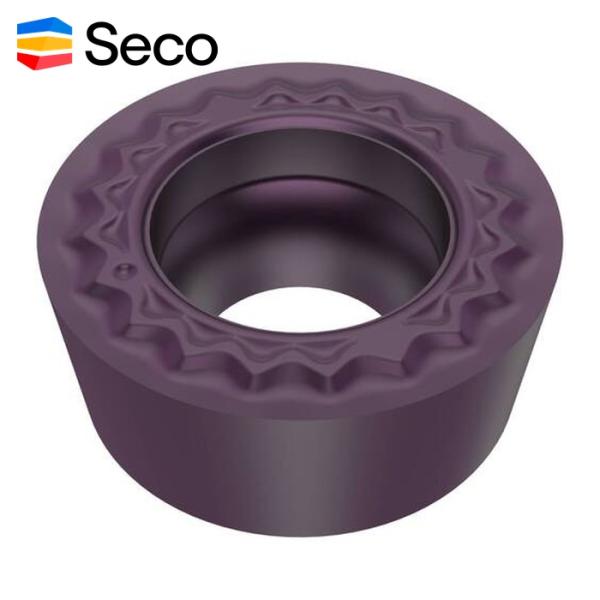 セコ 旋削工具用チップ|特長:耐熱合金のような一般被削材同様、高硬度部品向けにとても硬い超微粒材種です。