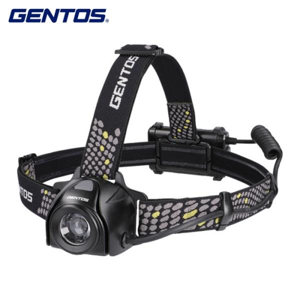 GENTOS LEDヘッドライト(電池式)|特長:単3形アルカリ電池と専用充電池(別売 GT・05SB)で使用可能なハイブリッド式ヘッドライトです。