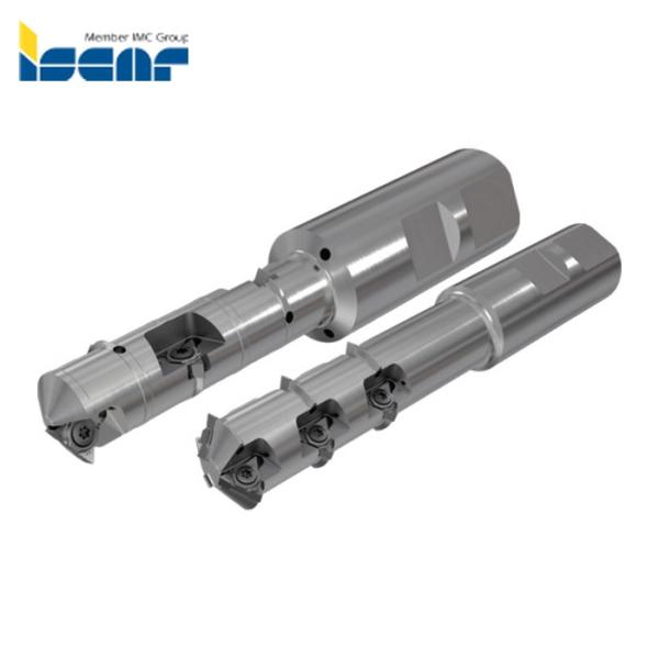 イスカル ねじ切り工具|特長:切刃の間隔を設けた低抵抗に特化したインサート交換式スレッドミルです。