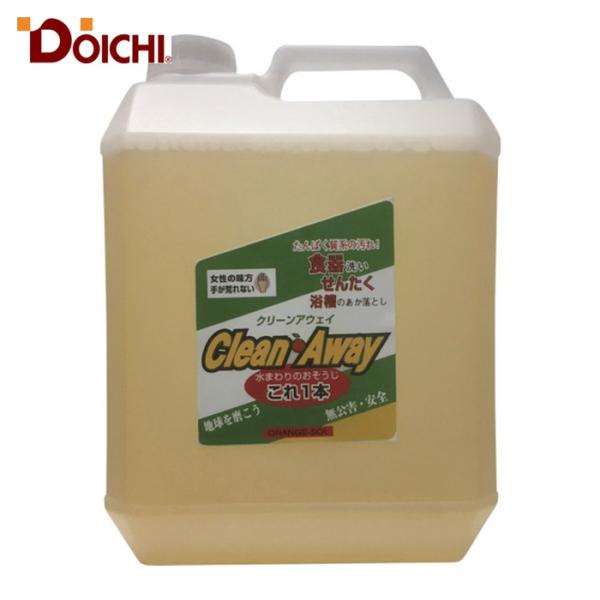 Dоichi 業務用洗剤|特長:鉱物・動物・植物油・蛋白質系の汚れを落とす多用途洗浄剤です。 天然オレンジオイル使用でRoHS2指令準拠で人体と環境に安全です。 汚れの種類により希釈ができる万能クリーナーです。
