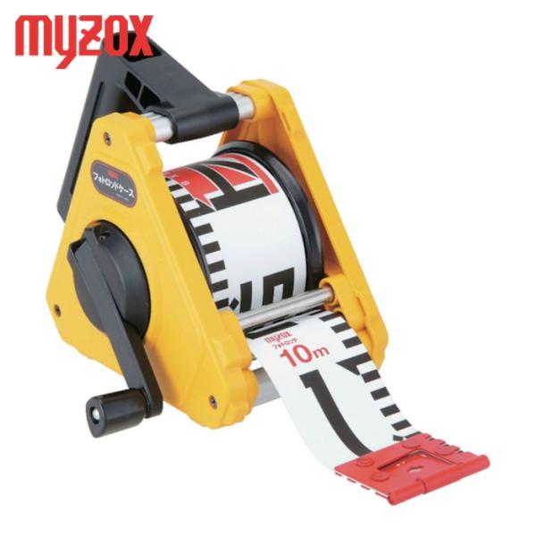 MYZOX ロッド|特長:写真写りの良い目盛・数字です。 ガラス繊維のクロス張り芯材で、引っ張りや裂けに強いです。 つや消しの塩化ビニールコーティングで、目盛の耐久性に優れ、乱反射もしません。