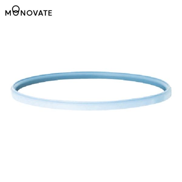 MONOVATE ステンレスタンク用オプション|特長:パッキンの色による識別ができます。 内容物に合わせて、パッキンの色を変えられます。 カラーパッキンは欠片が容器内に混入してしまっても見つけやすいので事故防止に最適です。