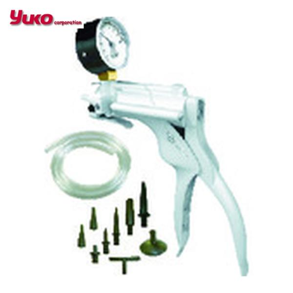 マイティバック バキュームポンプ|特長:バキュームポンプの負圧を利用して、EGRバルブの点検や、負圧によって作動するエンジンのコントロール・バルブ装置などを点検することができます。 プレッシャーポンプの加圧を利用して、ターボチャージャーのウ...