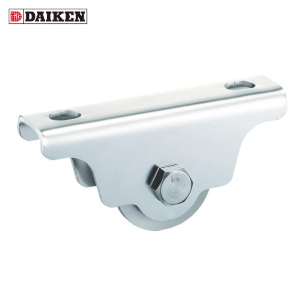 DAIKEN 重量戸車(ステンレス車)|特長:防錆処理を施したベアリング(SUS440C)を使用しているので耐蝕性に優れ、堅牢でスムーズな回転です。 軸がナット仕様のため、車だけの交換が可能です。 防錆処理を施したベアリング(SUS440C...