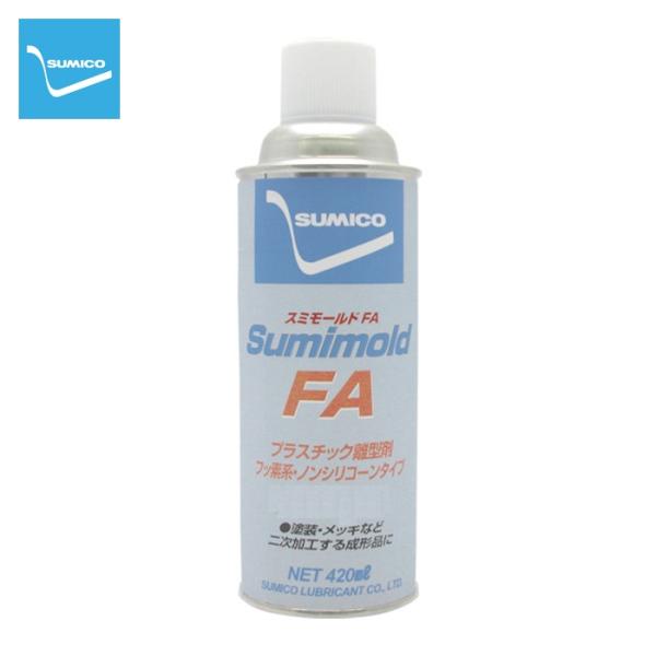 住鉱 フッ素系離型剤|特長:フッ素化合物薄膜タイプの離型剤で、離型性と持続性に優れています。 ベタツキがなく、汚れが少ないため金型洗浄回数が減少します。 フッ素系極薄膜タイプで、シリコーンを含有していないため、塗装、メッキなど二次加工をする...