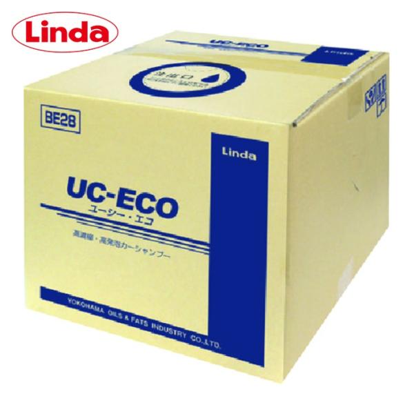 Linda カーシャンプー|特長:高い洗浄・脱脂力(ノーワックス・ノーコンパウンド)です。 素早い泡切れで節水・時間の短縮ができます。 高濃縮・高発泡カーシャンプーです。