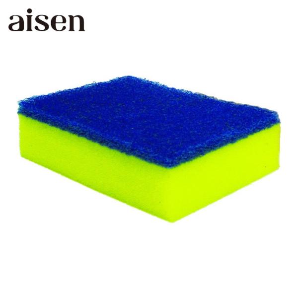 aisen スポンジ|特長:スポンジは泡立ちがよく、耐久性に優れています。 バイオシル[[R上]]抗菌防臭加工を施しているためスポンジに付いた雑菌の増殖を抑制します。 腐敗やカビによる悪臭を防ぎ、清潔を保ちます。