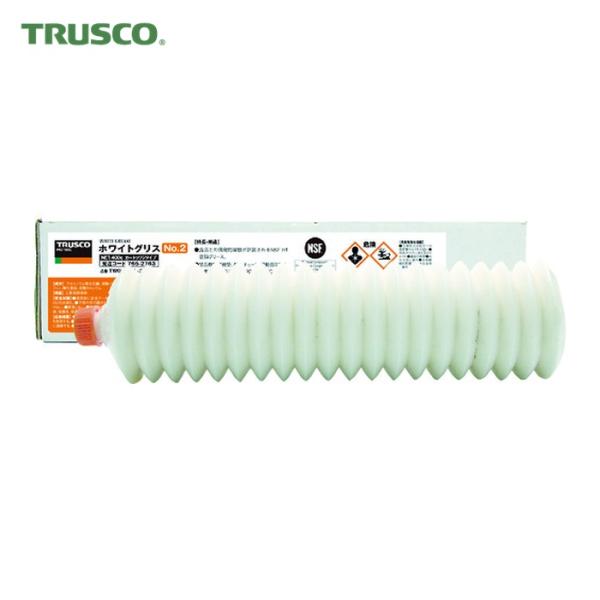 TRUSCO 食品機械用潤滑剤(グリスタイプ)|特長:NSF H1認証取得のアルミニウム複合石けんグリスです。 耐熱・耐水性に優れています。
