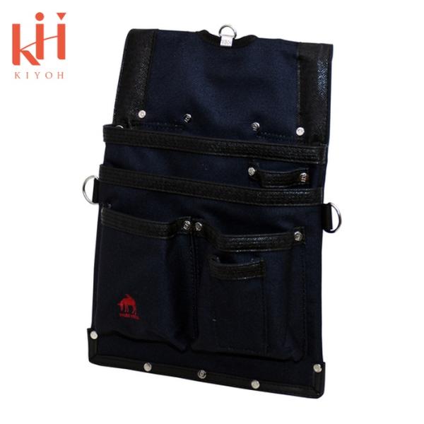 KH 腰袋|特長:摩擦に強く、傷がつきにくい腰袋です。 柔らかく心地よい手触りが特徴の素材です。 カジュアルな素材感でお仕事でもオフタイムでもお使いいただけます。