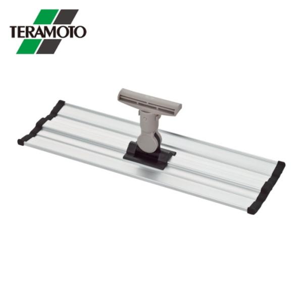 テラモト モップ|特長:軽量で扱いやすいアルミ製のモップヘッドです。