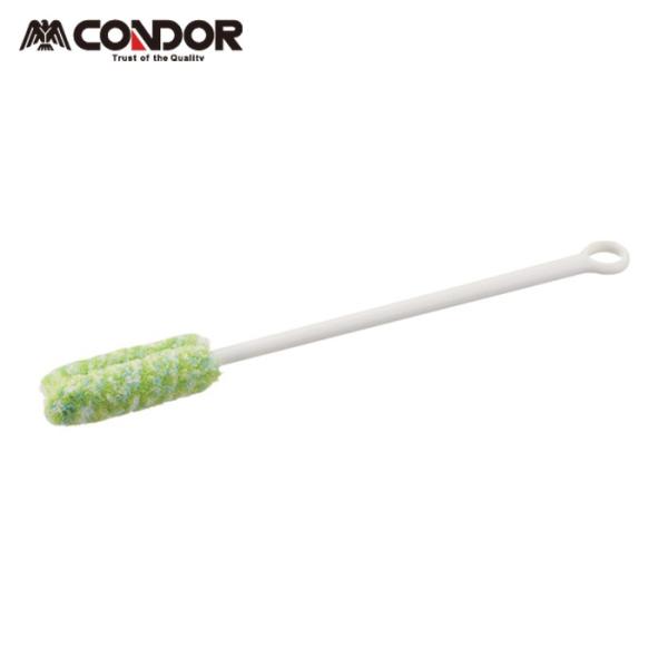 コンドル ハンドブラシ|特長:硬めのブラシ繊維でブラッシングし、アミ目繊維の無数のエッジで汚れをかきとります。