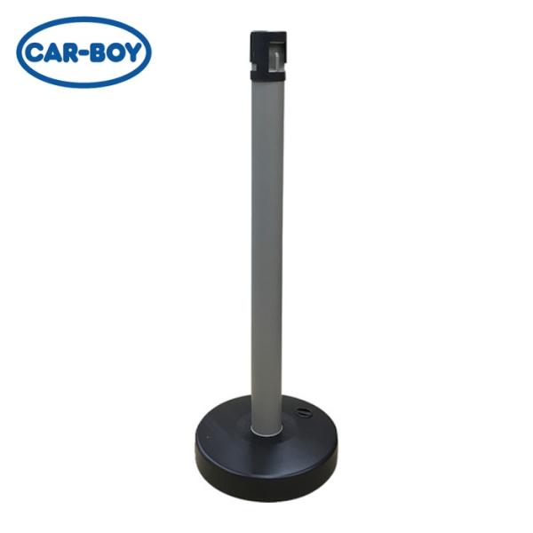CAR-BOY プラチェーンスタンド|特長:カラープラポール1本セットの仕様です。 チェーン外れ防止ロック機能付です。 移動に便利な注水重石仕様です。