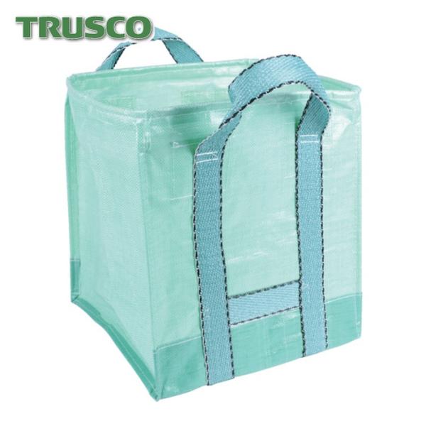 TRUSCO 回収袋|特長:FRPポール入りで自立が可能な収集用袋です。