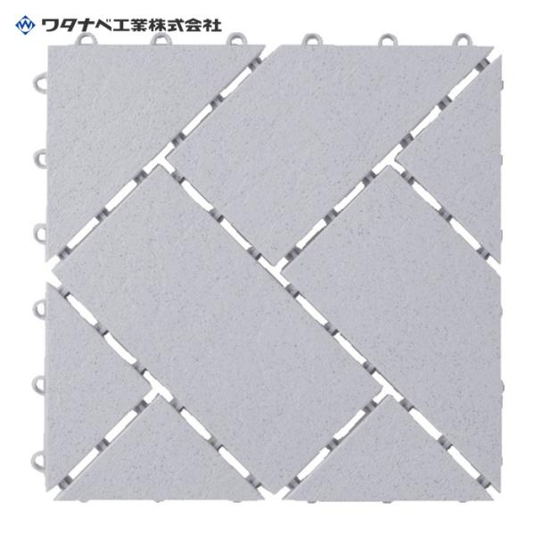 ワタナベ ジョイントスノコ|特長:タイル調でデザイン性に富んでいます。 手軽にジョイント施工ができます。 静電気防止剤、老化防止剤を配合しています。