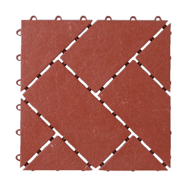 ワタナベ ジョイントスノコ|特長:タイル調でデザイン性に富んでいます。 手軽にジョイント施工ができます。 静電気防止剤、老化防止剤を配合しています。