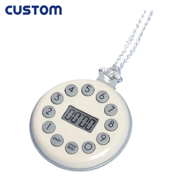 CUSTOM タイマー|特長:使いやすいテンキータイプです。