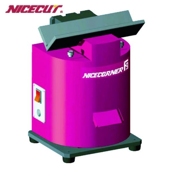 富士元 面取り機|特長:8000回転による高速切削を実現しました。 一目でわかる面取り量表記により、面取り量の調節も簡単です。 リニアガイド使用の「スライドガイド板」を使用すれば、ワーク材に傷をつけることなく面取り加工することができます。