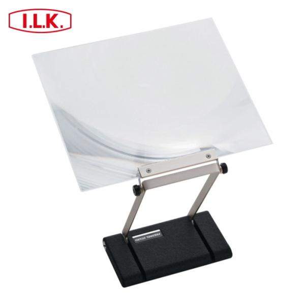 池田レンズ スタンドルーペ|特長:大型レンズなので読書に最適です。