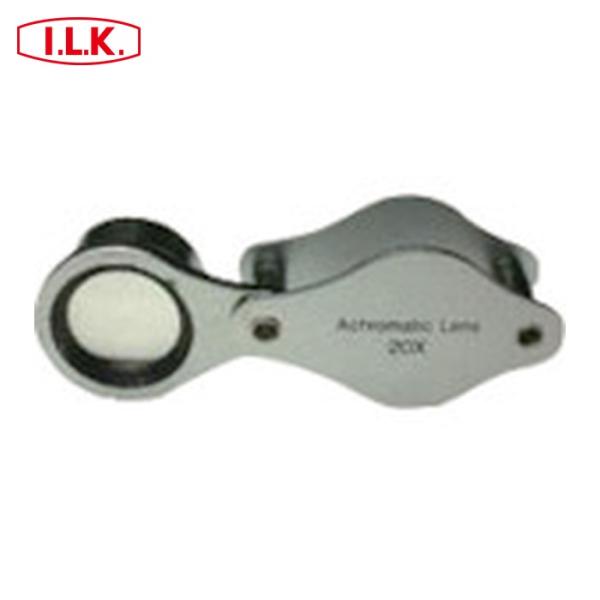 池田レンズ ポケットルーペ|特長:アクロマートレンズ倍率20倍。