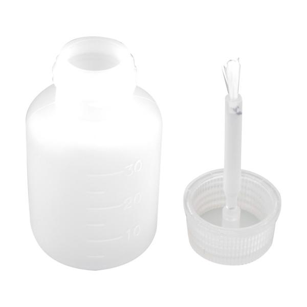 特長●小ハケ付の容器です。●ふたの先に小刷毛がついています●30CCふた付き容器●50CCふた付き容器用途●容器